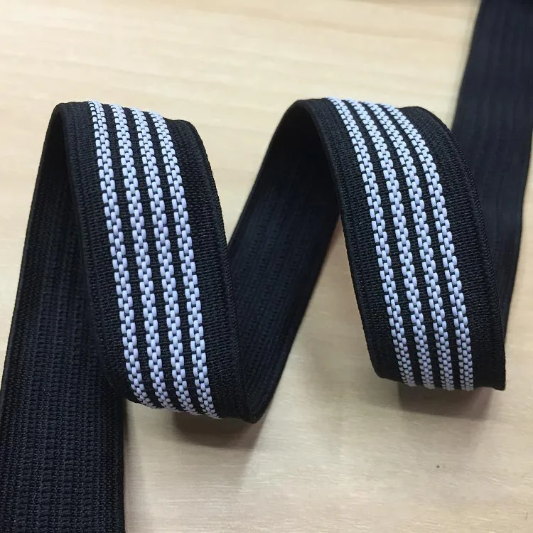 Factory Custom Anti Slip Rubber Elastic Band Non Slip Webbing Strap ...