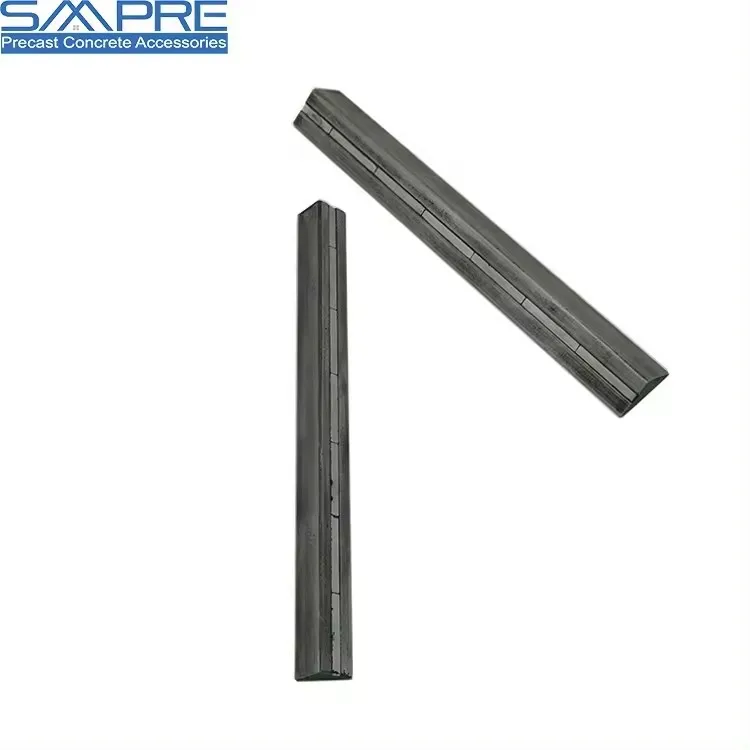Precast Accessories Triangular Magnetic Steel Chamfer For Precast Form ...