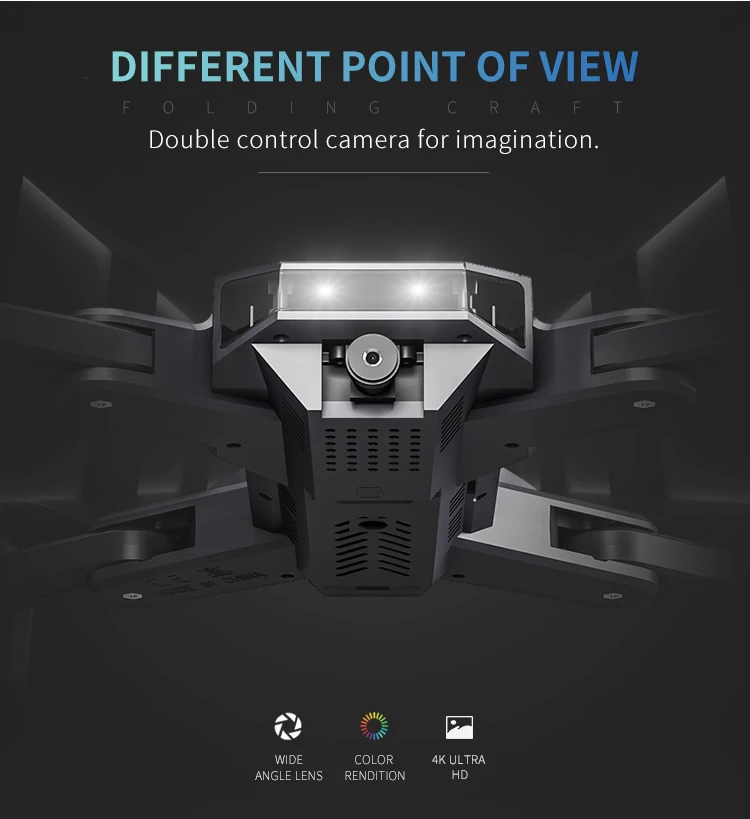 Hot Sale Visuo Xs816 Drone With 4k Dual Camera Optical Flow 50 Times ...