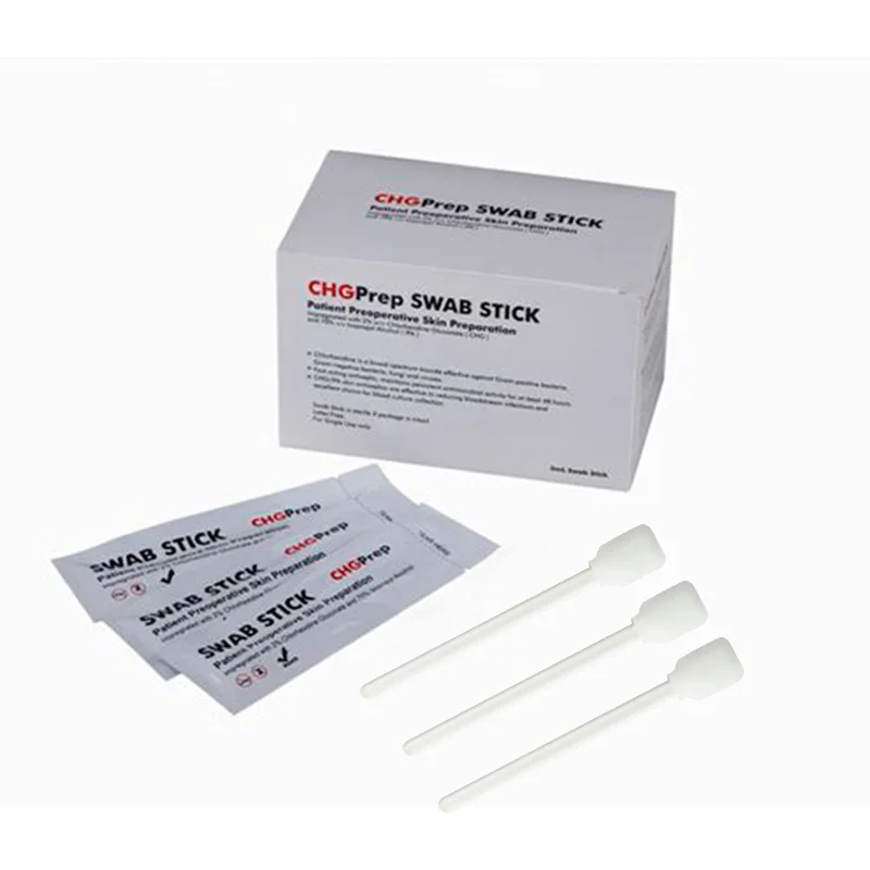 Medical Disposable Swab 2% Chlorhexidine Gluconate And 70% Chg ...