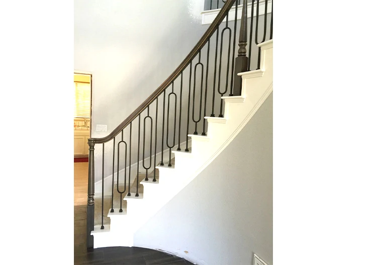 TL Big Oval Shape Baluster Metal Baluster Stair Railing Picket Iron ...