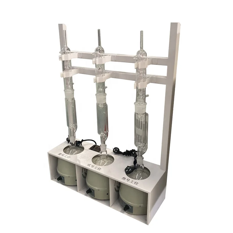 Triplet Soxhlet Extractor Solid-liquid Extractor| Alibaba.com