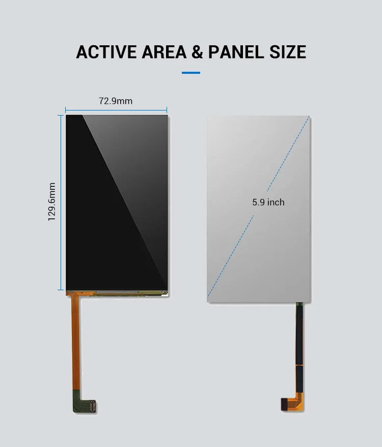 5.9 Inch Lcd Monitor Screen Ls059t1sx01 1080*1920 Lcd Module With Hd To ...