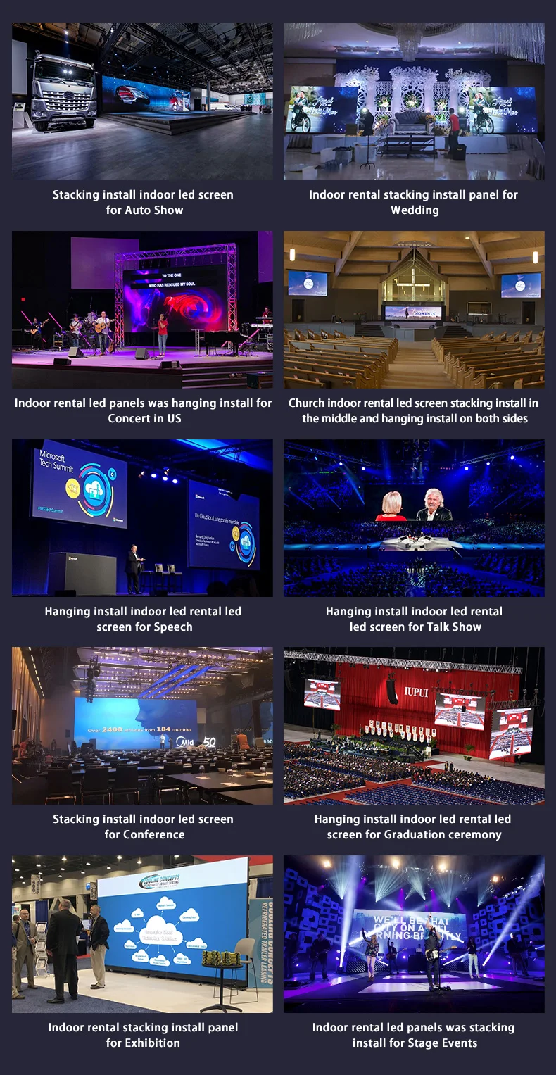 Church P391 Pantallas P4 Interior Pixel Pitch 4mm 500*500mm Panel 3m*2m ...