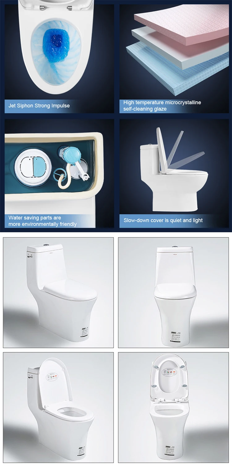 Arrow Toilets One Piece Ceramic Toilets Wc Siphonic Jet Flushing One ...