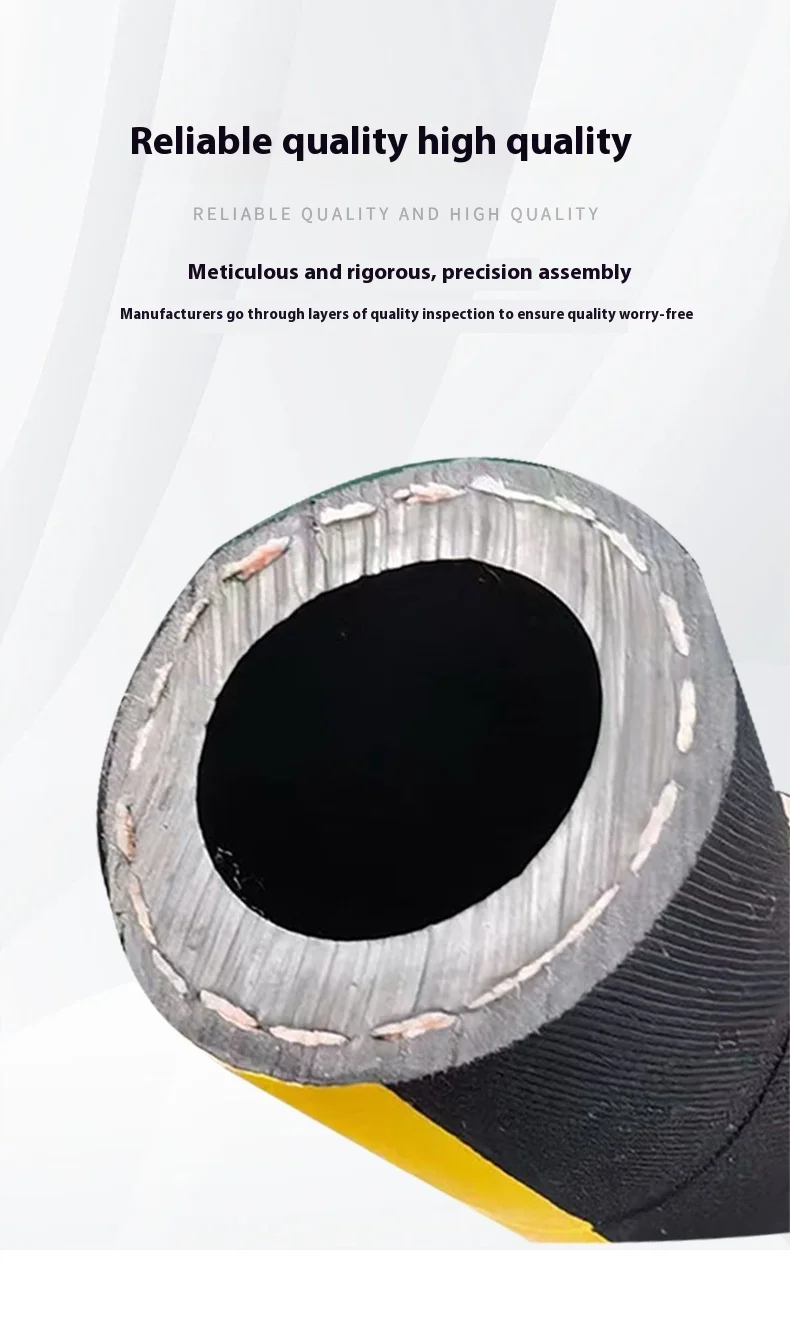 High Pressure Ash Conveying Rubber Hoses Special Sandblasting High Wear ...