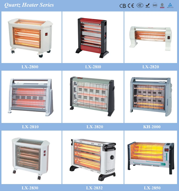 Small Electric Quartz Heater 800w Infrared Heater - Buy Quartz Heater ...