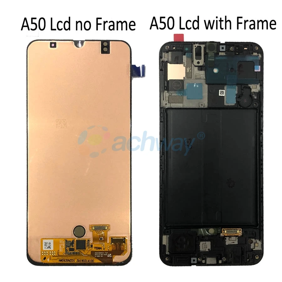 100% Super Amoled 6.4" Lcd For Samsung Galaxy A50 2019 A505f/ds A505f ...