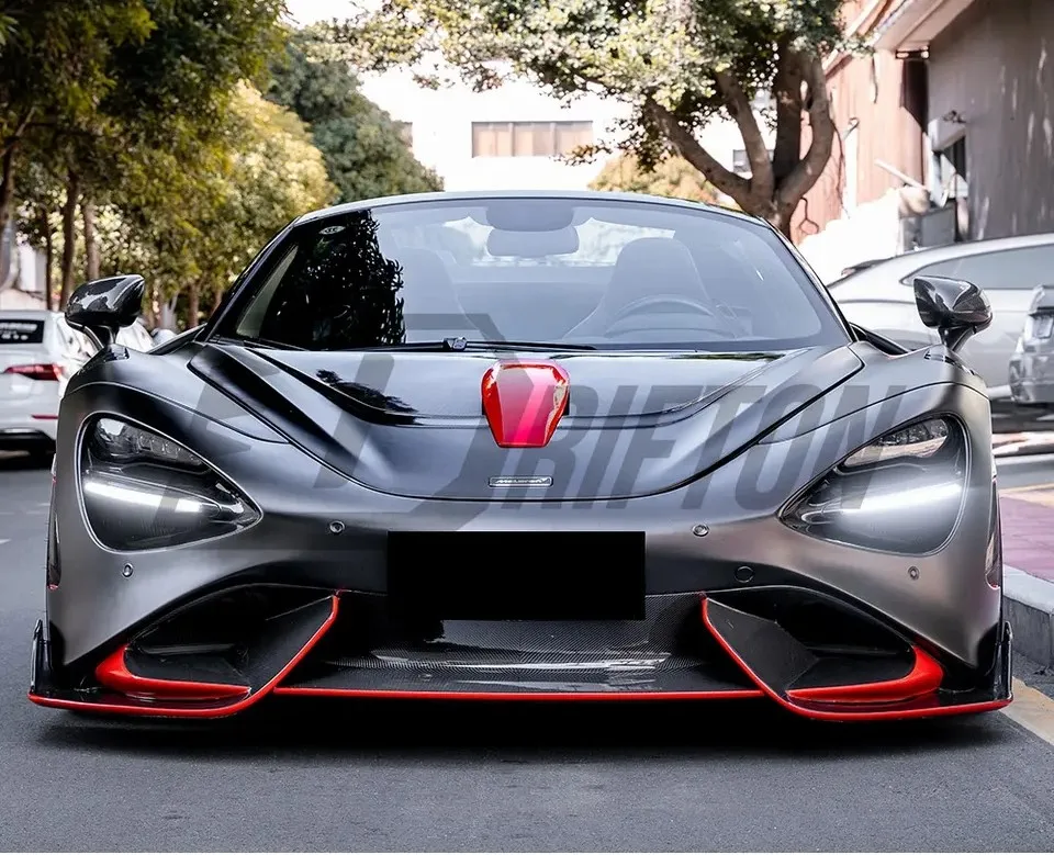 Upgrade to 765LT Style Carbon Fiber Bodykit Front Rear Bumper Assembly ...