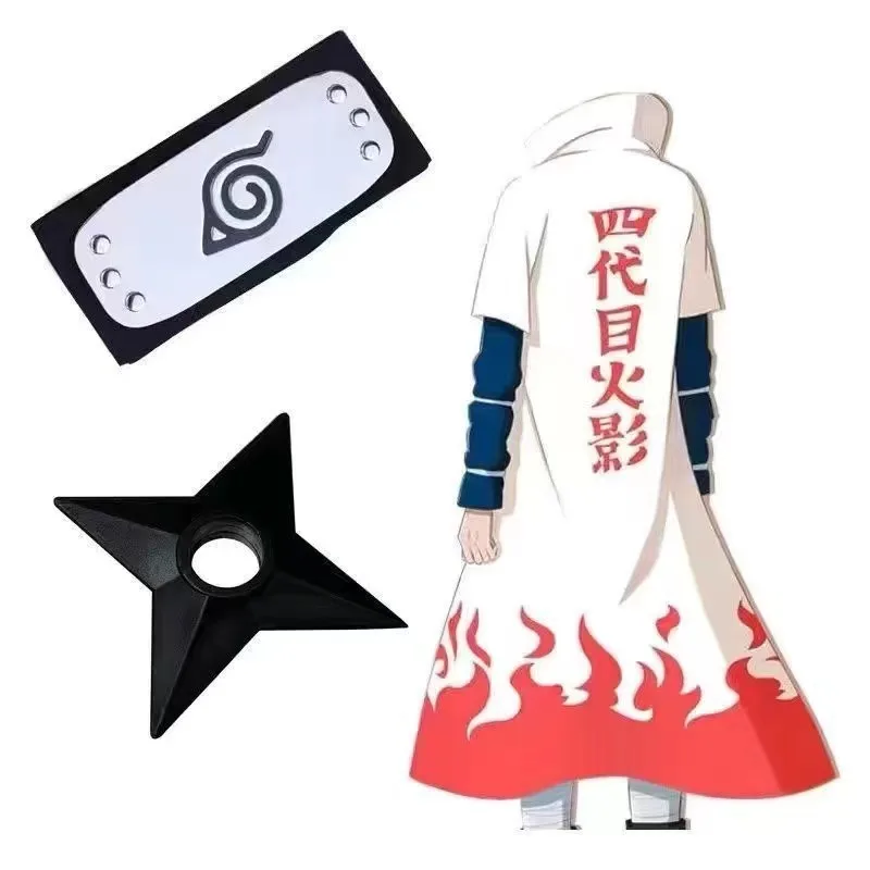 Halloween Anime Cosplay - Akatsuki Organization Red Cloud Cloak