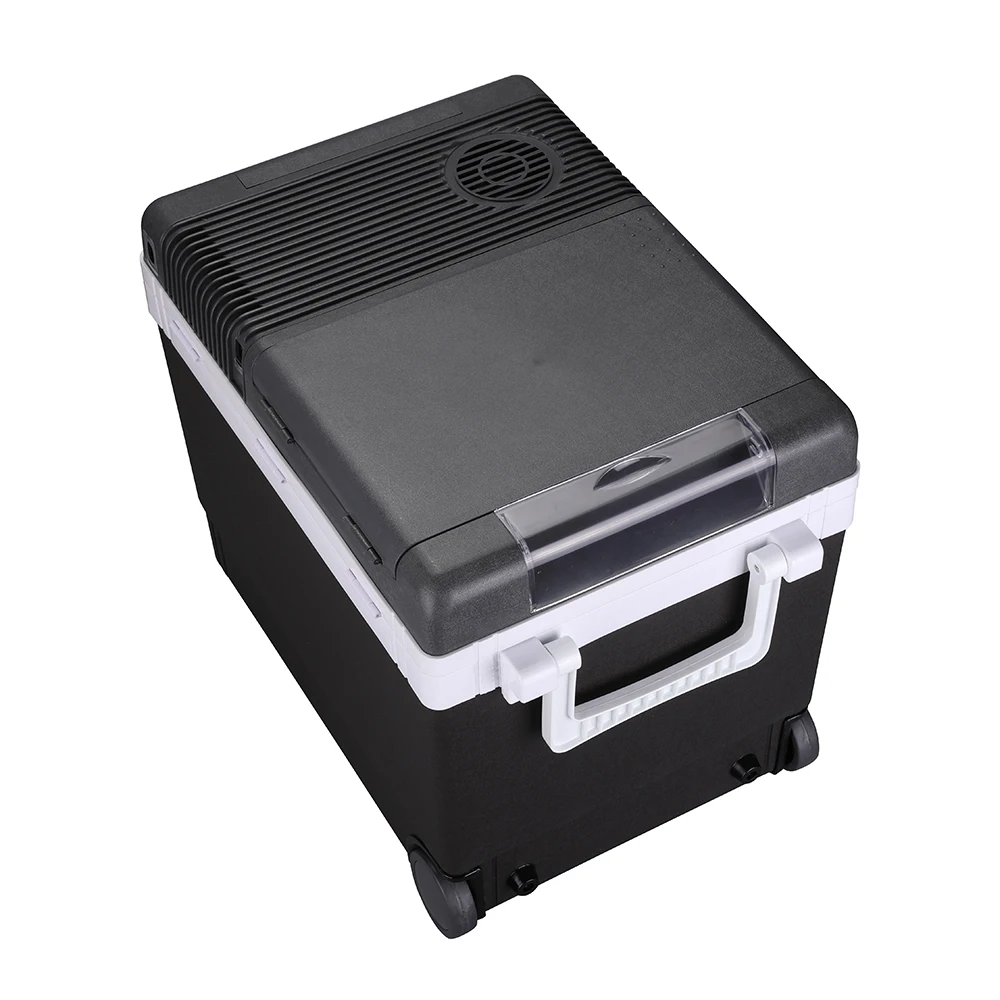 33 Liter Thermoelectric Cooler Box With Wheels 12v Sport Refrigerator ...