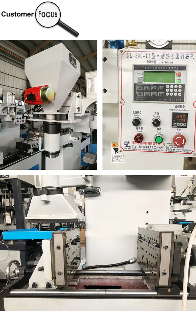 Foundry Casting Equipment - Hot Box Sand Core Shooting Machine