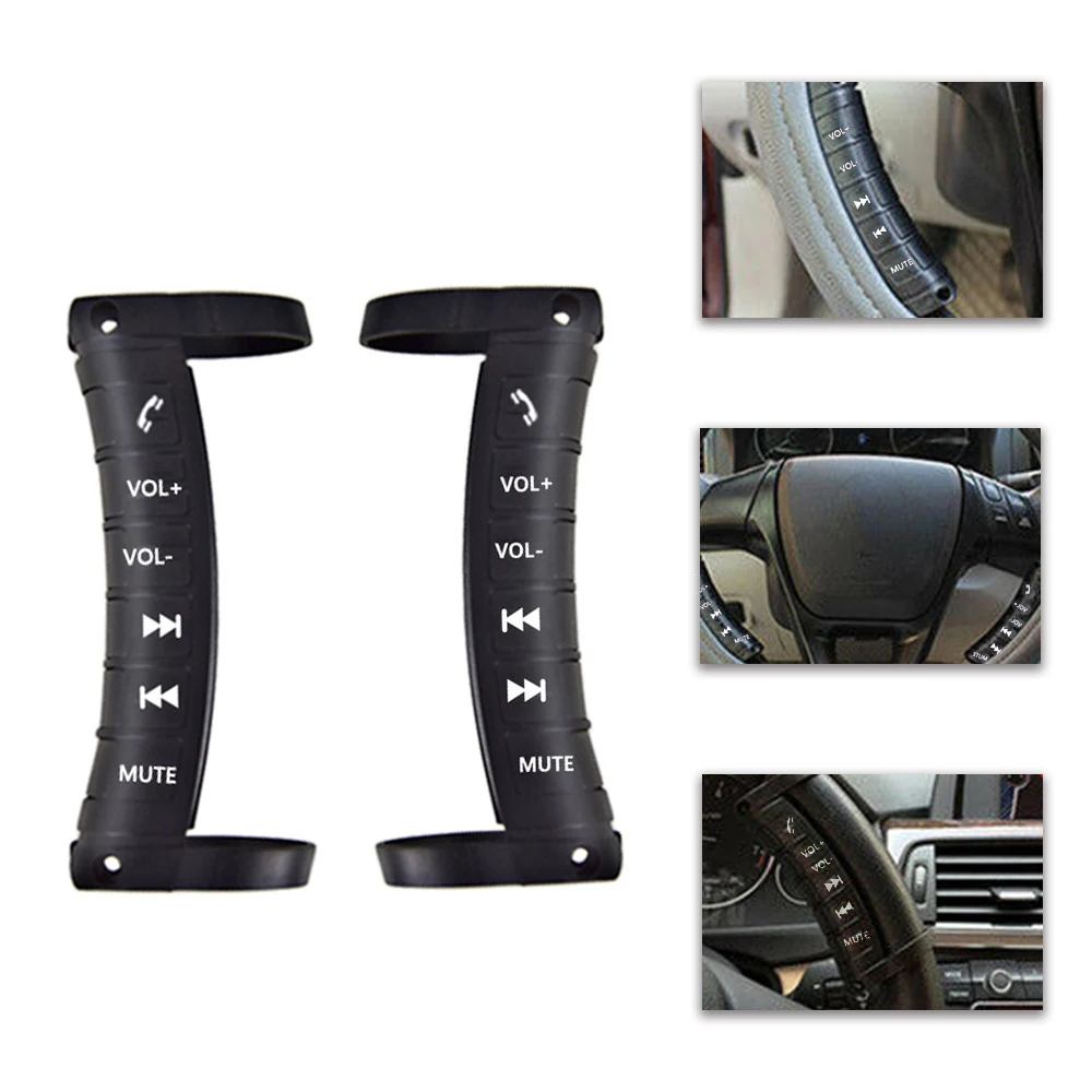 Universal Car Steering Wheel Control Wireless Button Steering Wheel ...