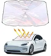Car Windshield Sun Shade - UV Rays Heat Protector