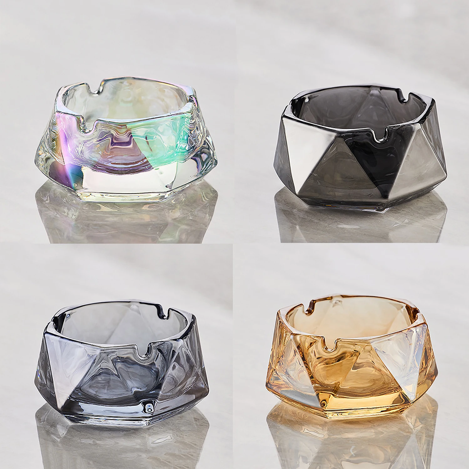 Crystal Home House Desk Custom Ashtray Glass Ashtray Custom - Buy ...