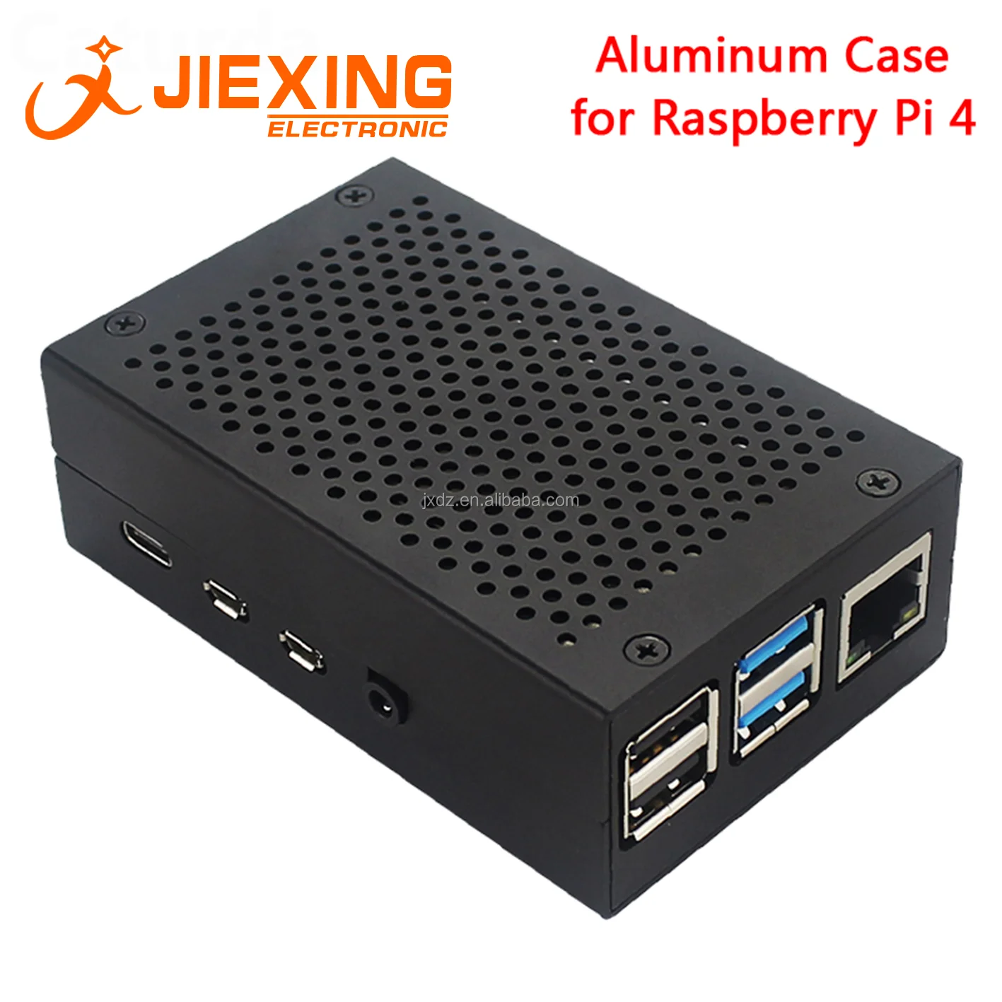 RPI 4B Grid Cooling Box - Efficient Heat Sink Solution