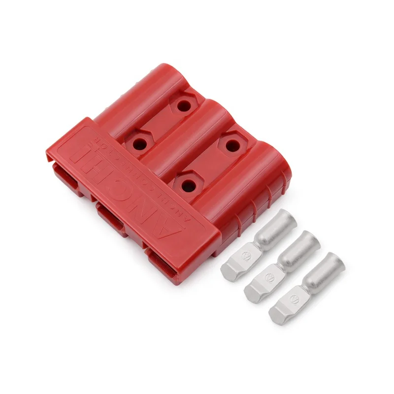 For Anderson 3pin 50a Ac/dc Power High Current Exterior Connector Plug ...