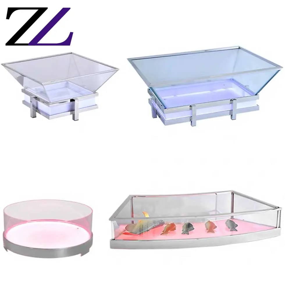 Tabletop Catering - Elegant Acrylic Buffet Equipment
