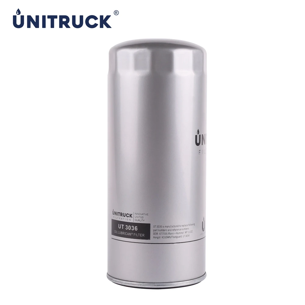 适用于沃尔沃雷诺477556 WP11102 H200WN LF3654的UNITRUCK卡车零件机油滤芯| Alibaba.com