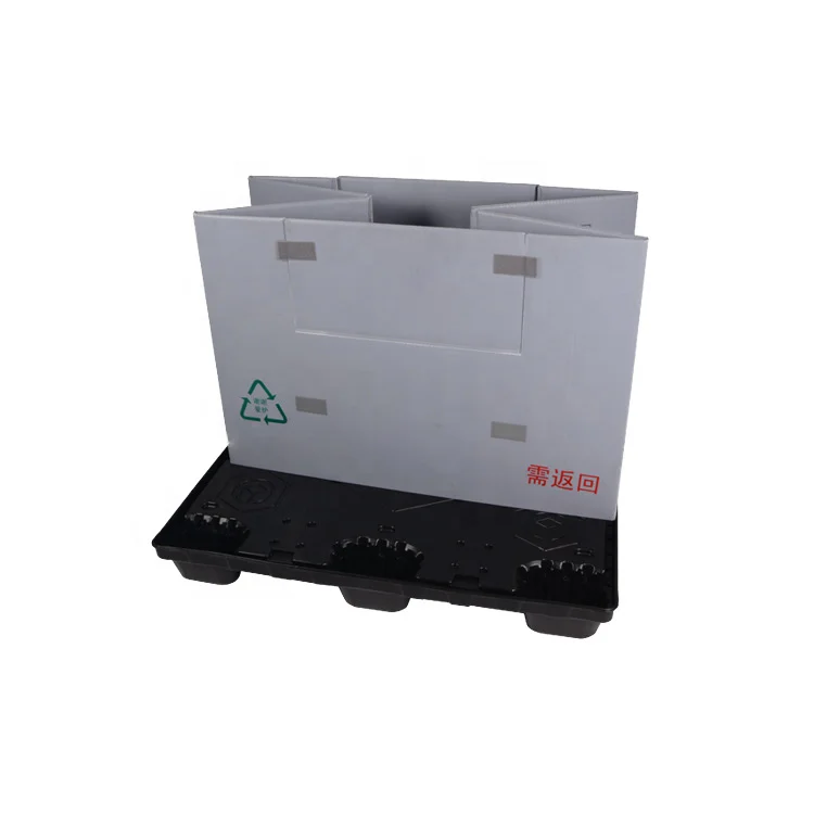 Turnover Folding Box Pallet Storage 80x120 Foldable Plastic Pallet ...