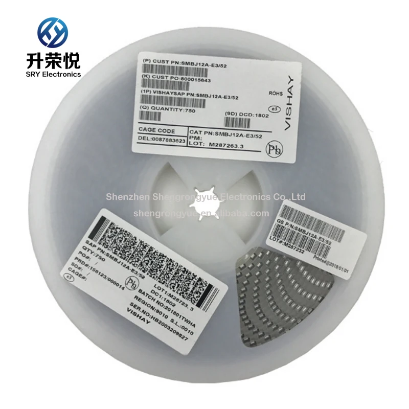 Tvs Diodes Smbj36a Mp 36v 600w Do-214aa Surface Mount Transient Voltage ...