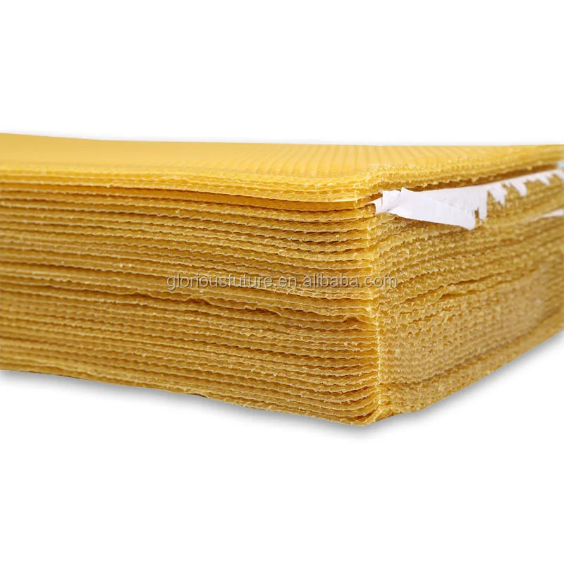 Beeswax Comb Foundation Bee Wax Sheet Beekeeping Equipment Apiculture ...