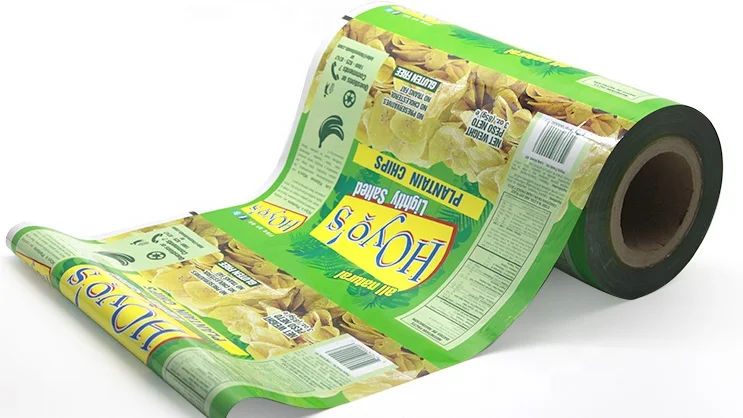 Custom Print Flexible Food Packaging Film For Vertical Form Fill Seal ...