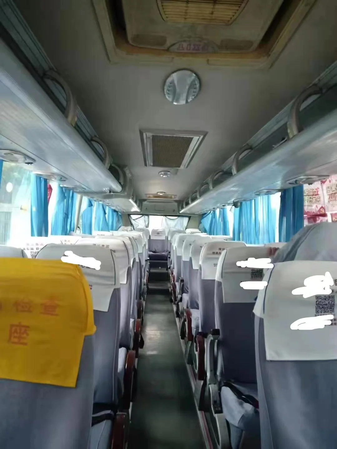 Used 70 Seater Coach Bus Luxury Tour Passenger Coach 70 Seater Bus For ...