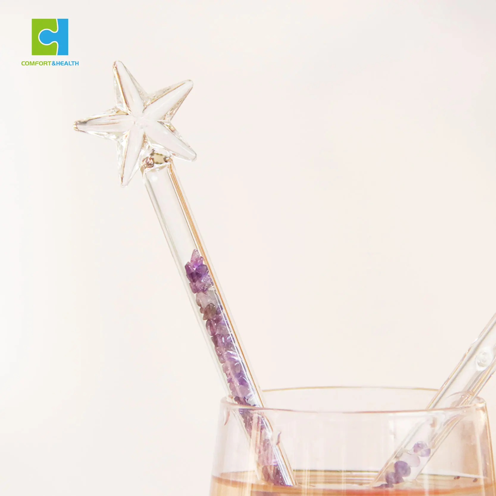 Custom Hand Crafts Crystal Glass Stirrer Dinking Stirrer Glass Cocktail ...