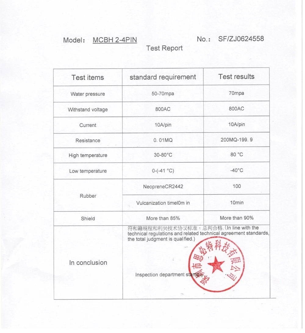 Subconn Connector Ip69k Waterproof Cable Rov Power Connectors Marine ...