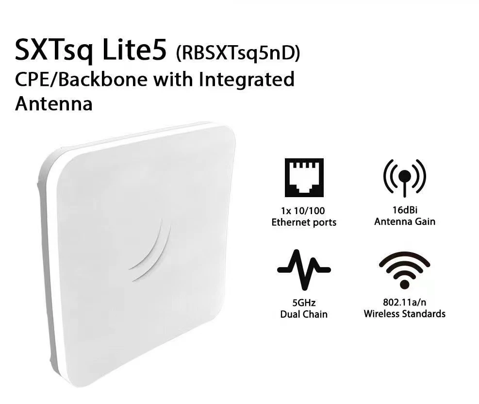 Mikro Tik Hap Lite Sxtsq Lite5 Rbsxtsq5nd Outdoor Cpe Wireless Bridge ...