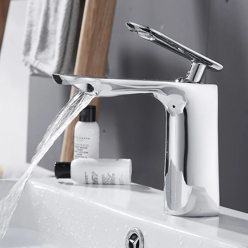 China Manufacturer Wash Basin Silver Mixer Taps Good Sanitary Water Tap ...