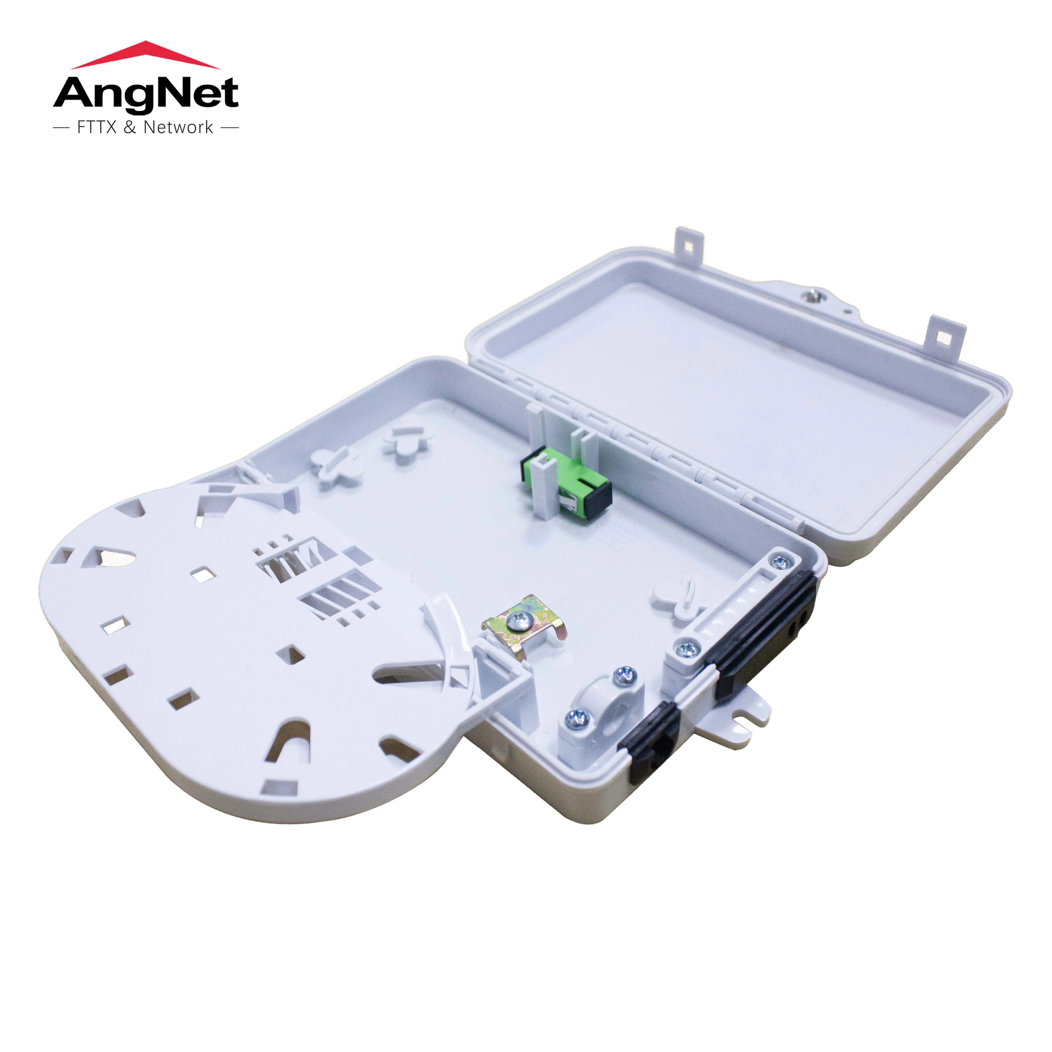 Compact Fiber Optic NID Box for FTTH - Durable & Versatile