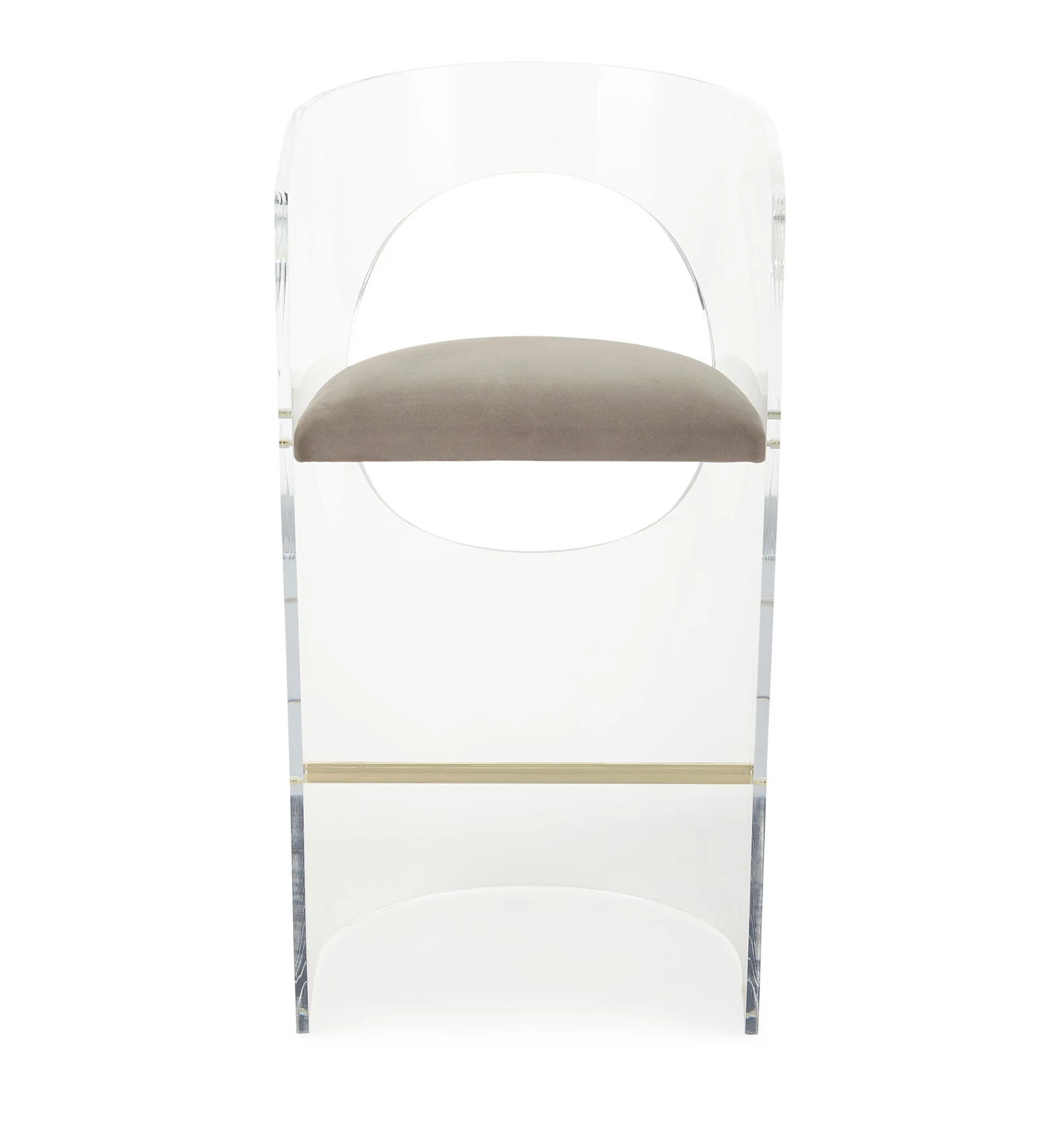 OEM Unique Clear Acrylic Bar Stool - Modern Design for Home, Bar, Night ...
