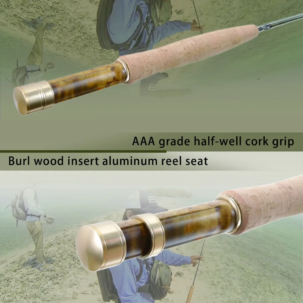 2.28M Im10 Carbon Fly Rod - Perfect for Small Stream Fly Fishing