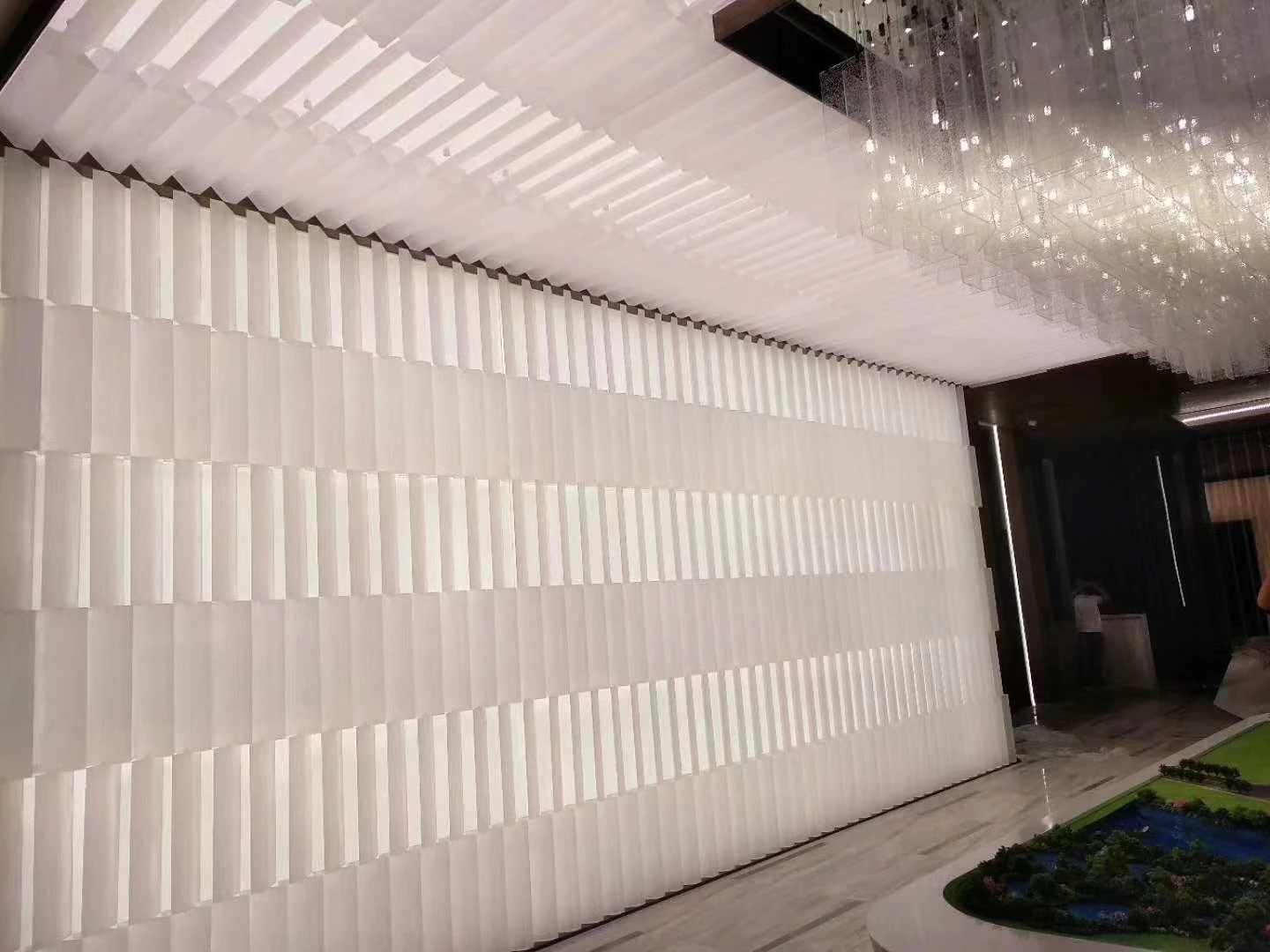 Orange Color Popular 3 Form Table Top Acrylic Resin Panel - Buy Resin ...