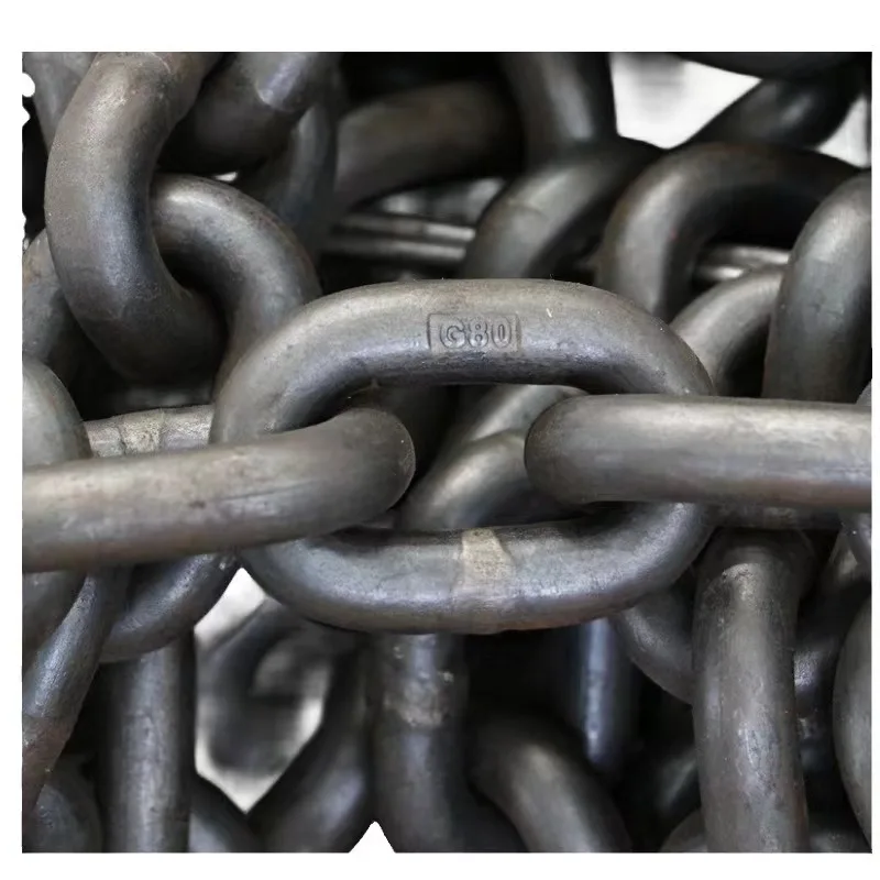 G80 Manganese Steel Lifting Chain For Marine,Industrial,And Mining ...