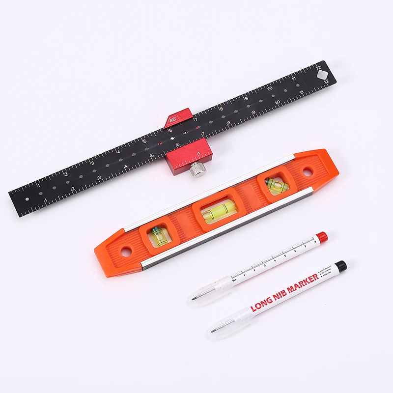 Wholesale T Type Woodwork Adjustable Sliding Ruler Adjustable Marking ...