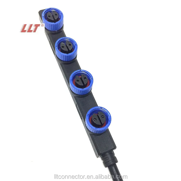 Ip67 1 In 4 Out Wire Splitter Waterproof Junction Box Outdoor Cable ...