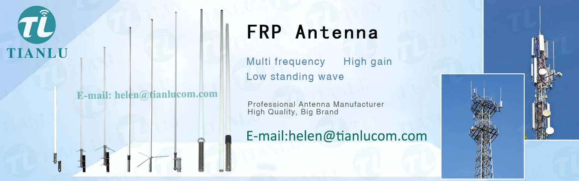 5.2m Omni Fiberglass Antenna Vhf/uhf High Gain 144/430mhz Dual Band ...