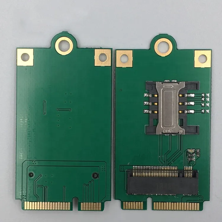M.2(ngff)to PCIE Adapter by Getcom.ai - Top SIM Card Slot