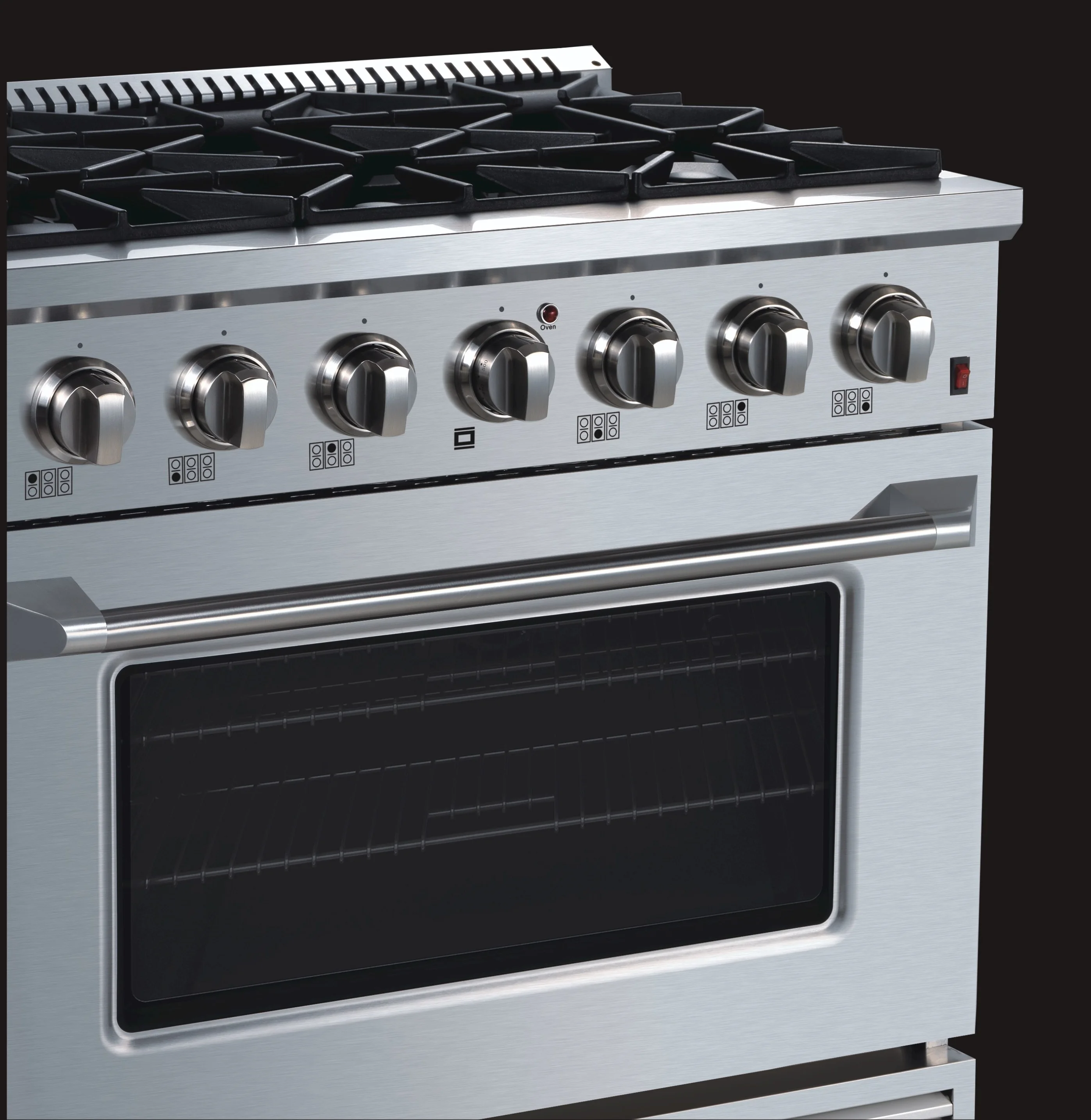 SENG ETL Certified Kitchen - Professional Gas Range 4 Burners