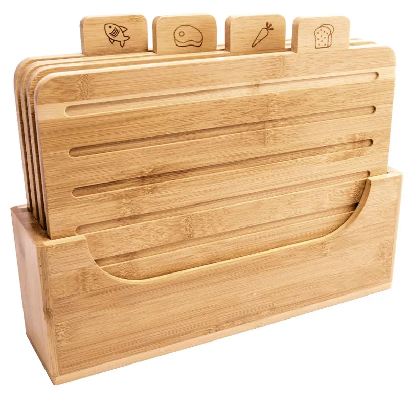 Wholesale Custom Labeled Icons Juice Groove Bread Bamboo Cutting Board ...