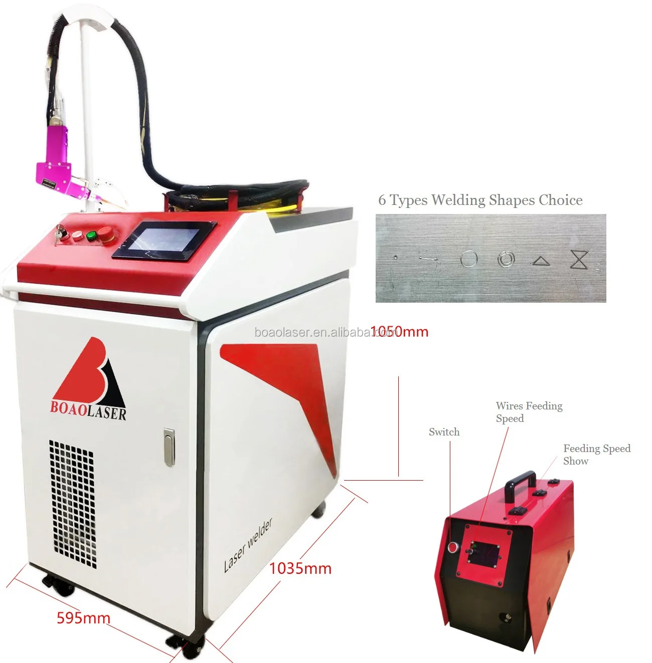 Hand Held Laser Welding Machine Fiber Laser - Buy Cw Fiber Laser,Hand ...
