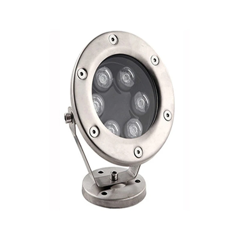 SS304 Underwater LED Lights - RGB, 24V, IP68, 80000hrs