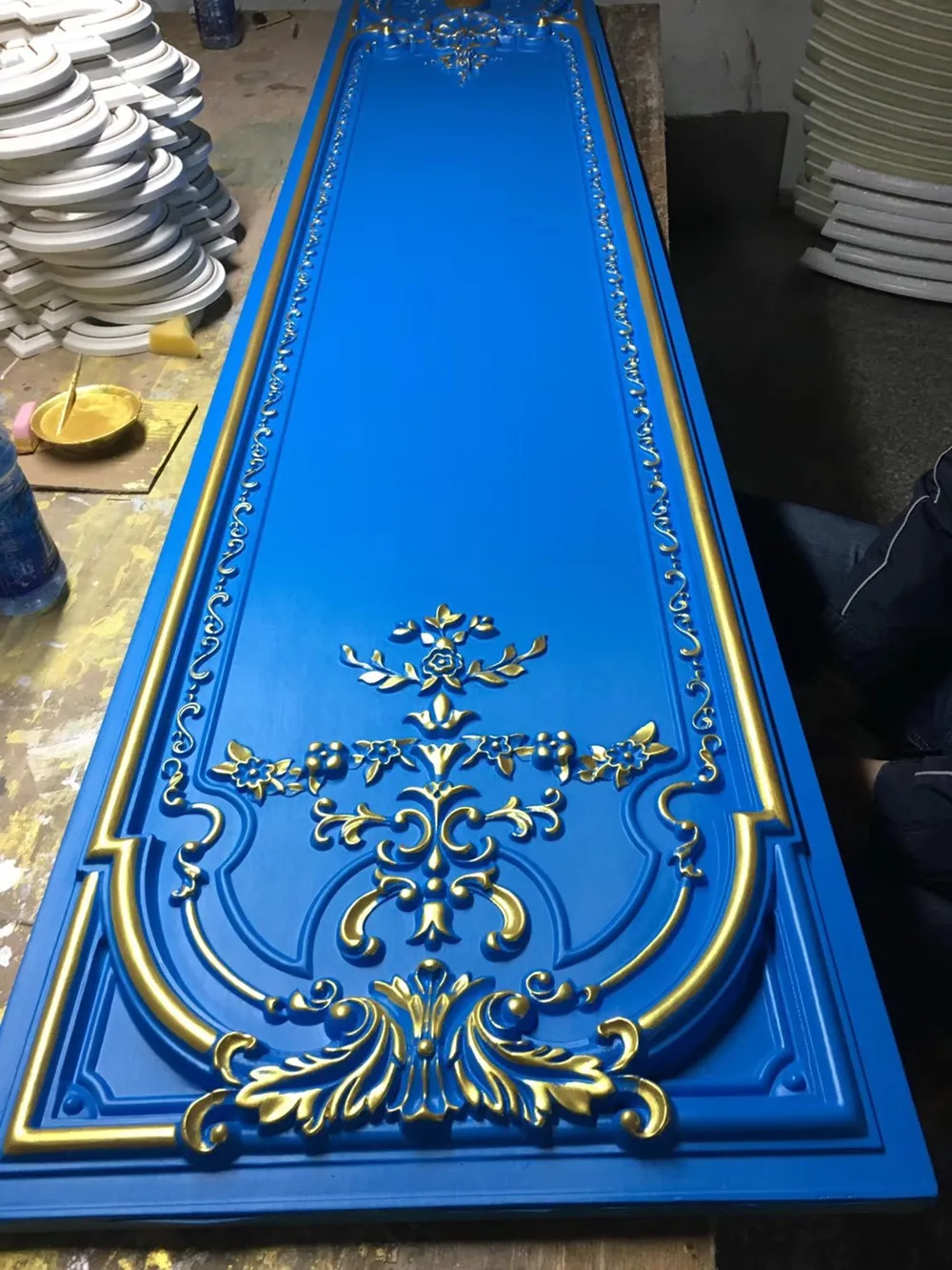 Customized PU PVC Plastic Panels for Interior Decoration