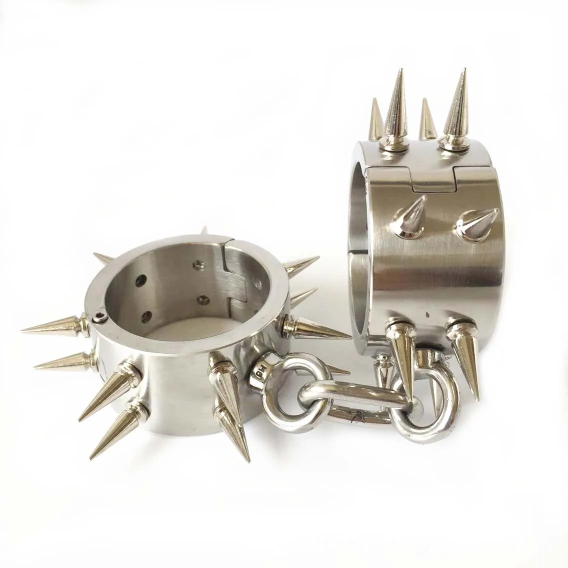 Stainless Steel Bondage Harness Handcuff Bdsm Kit Slave Restraints ...