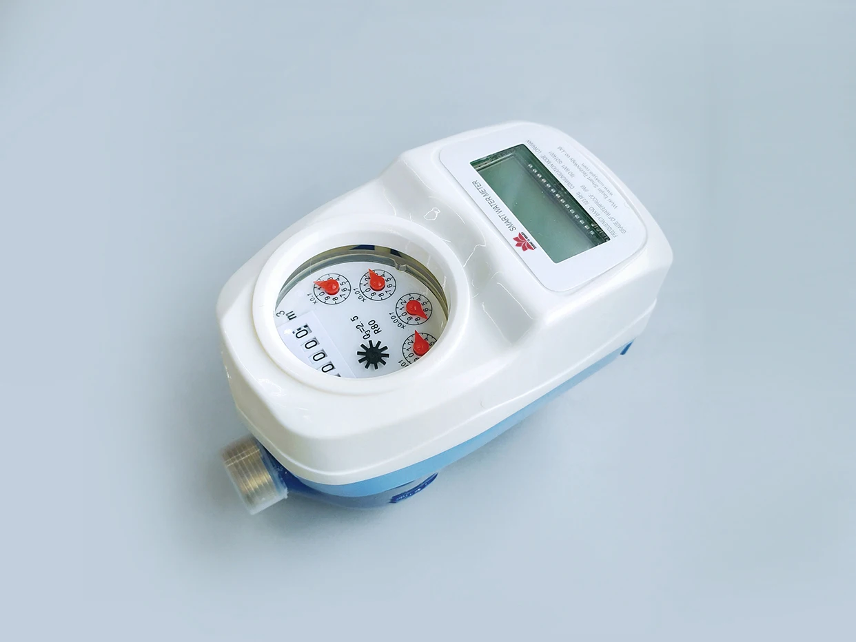 Domestic Water Meter / Single Flow Valve Control Smart Water Meter Dn25 ...
