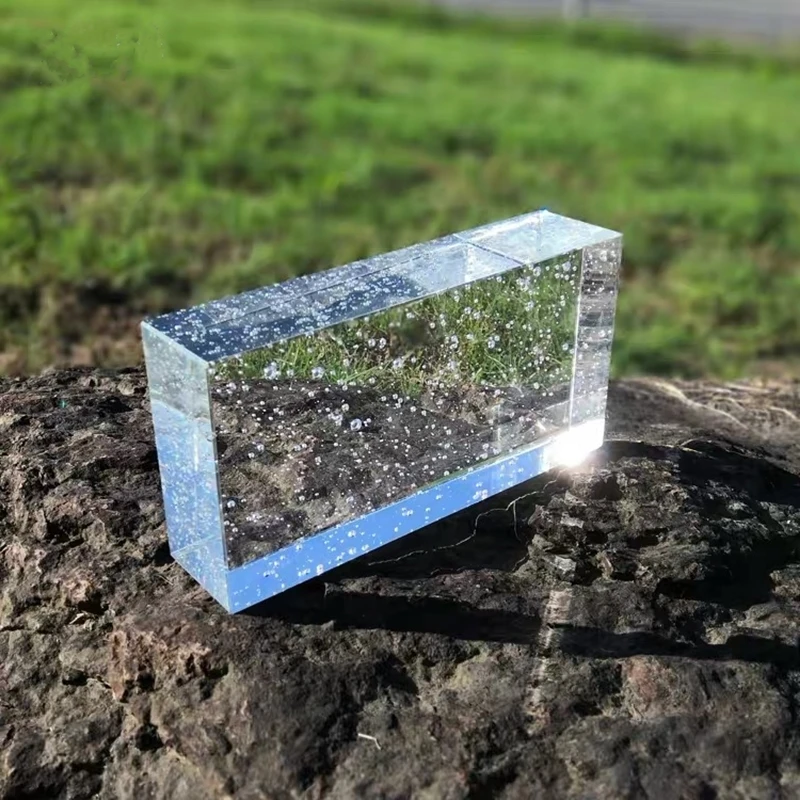 Solid Crystal Block Glass Brick for Architecture - Vatti