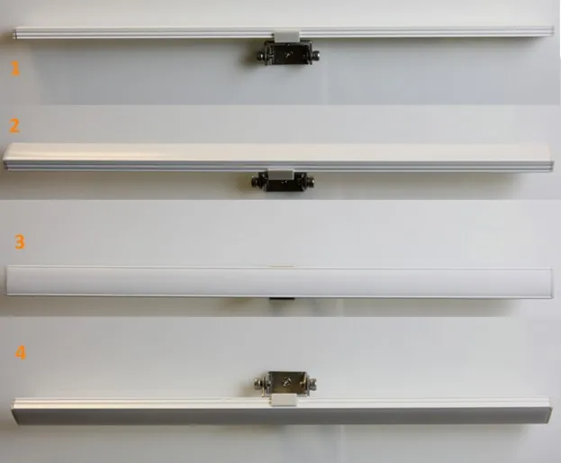 Wall Mounted Angle Bracket - Adjustable for LED Profiles